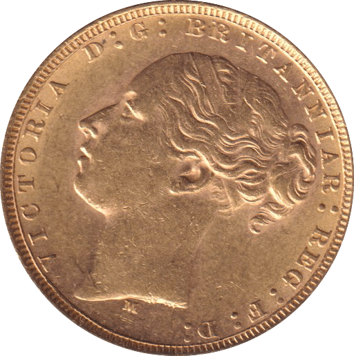 1879 GOLD SOVEREIGN ( EF ) M SOVEREIGN Cambridgeshire Coins – Cambridgeshire Coins
