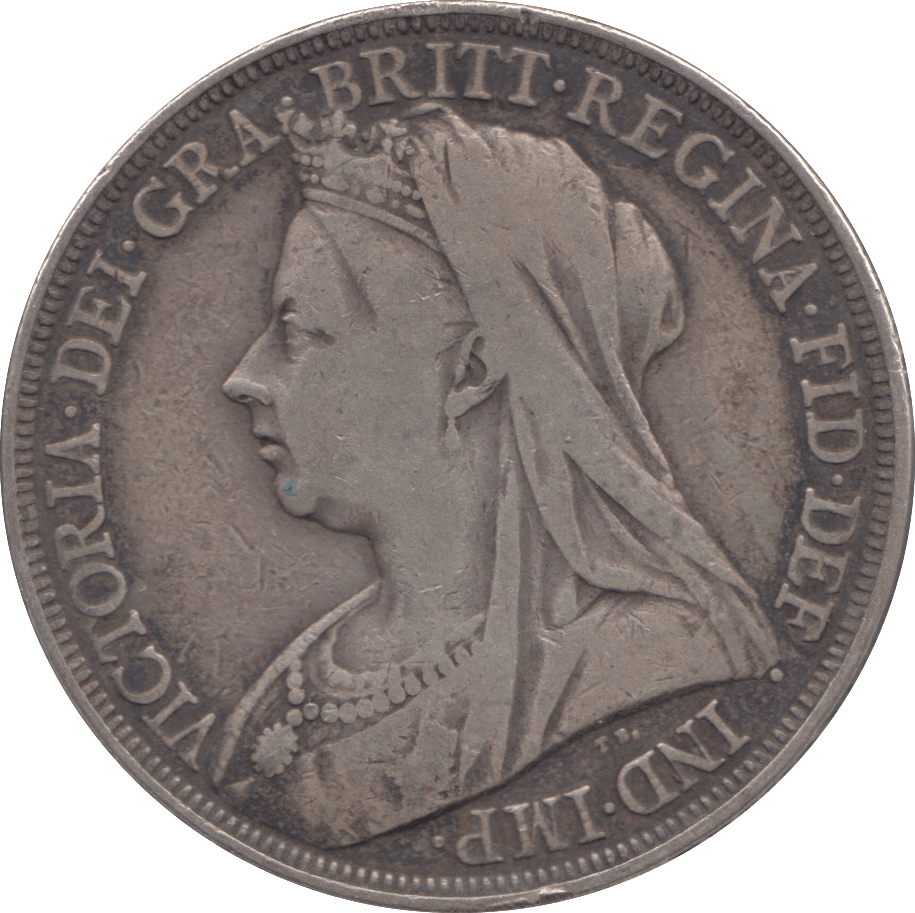 1897 CROWN ( GF ) LXI CROWN Cambridgeshire Coins – Cambridgeshire Coins