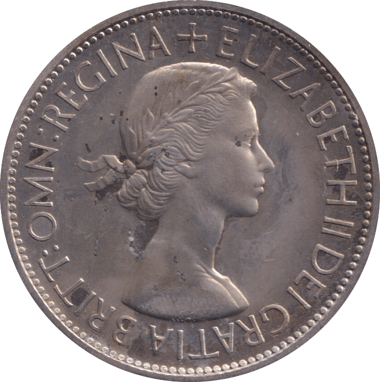 1953 HALFCROWN ( PROOF ) Halfcrown Cambridgeshire Coins – Cambridgeshire Coins