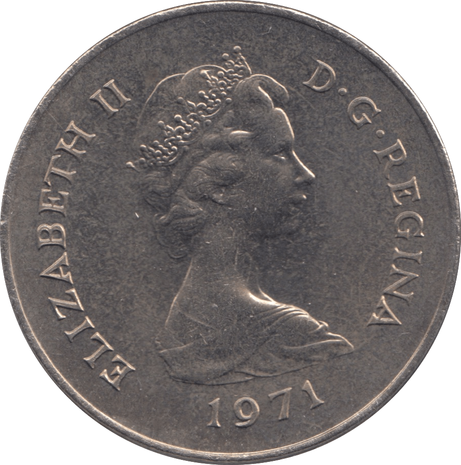 1971 TWENTY FIVE PENCE GIBRALTAR WORLD COINS Cambridgeshire Coins – Cambridgeshire Coins