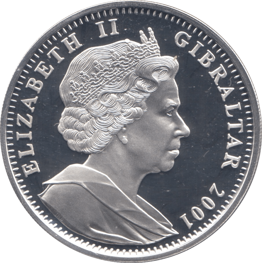 2001 SILVER PROOF ONE CROWN THE VICTORIAN AGE GIBRALTAR SILVER WORLD COINS Cambridgeshire Coins ...