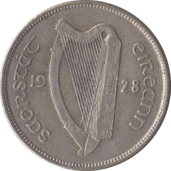 1928 SILVER IRELAND ONE FLORIN WORLD COINS Cambridgeshire Coins – Cambridgeshire Coins