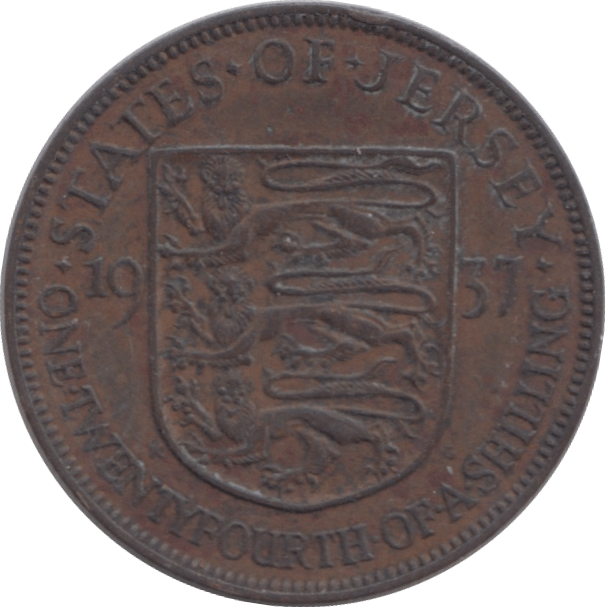 1937 HALFPENNY JERSEY WORLD COIN Cambridgeshire Coins – Cambridgeshire Coins