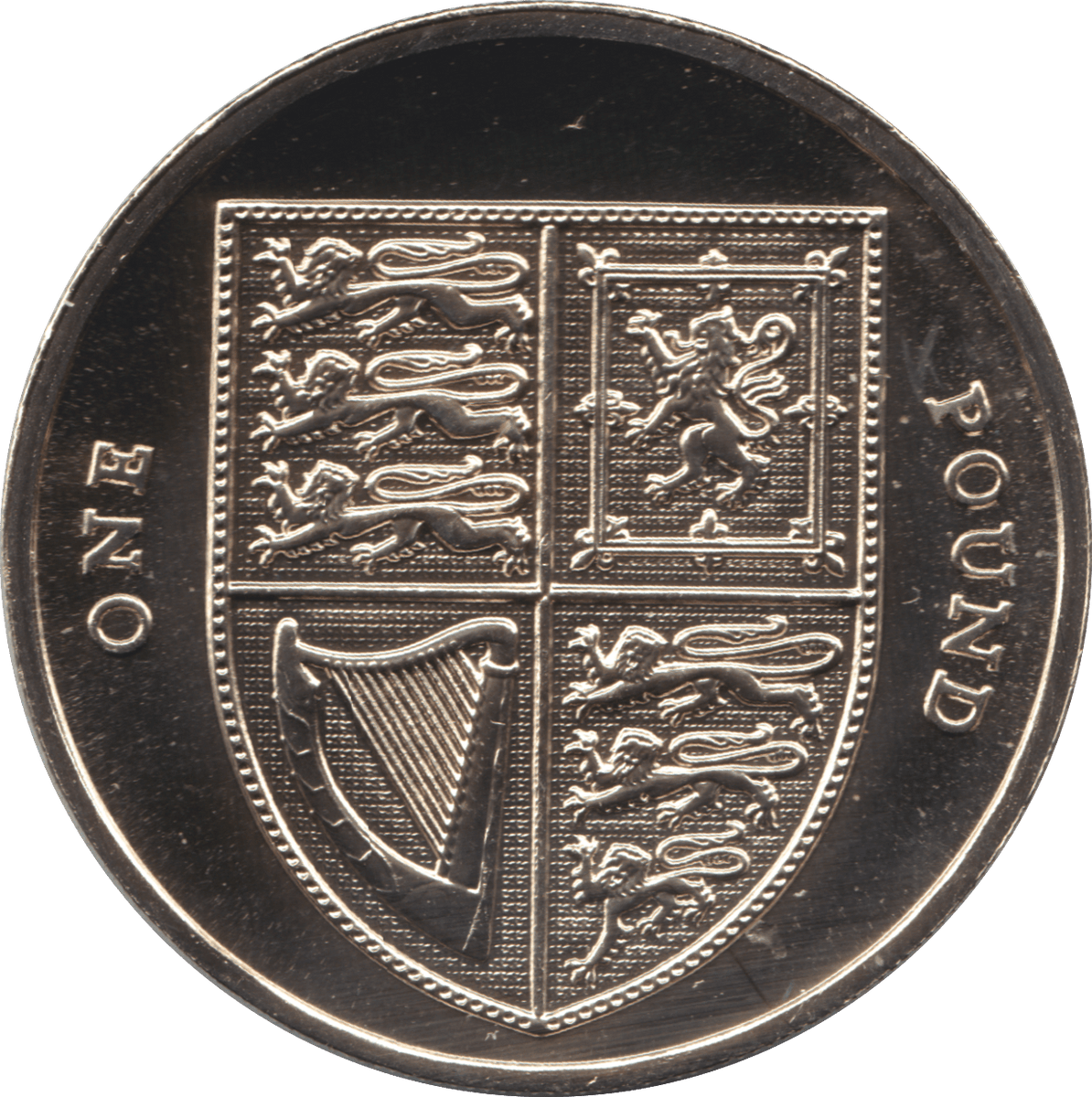 2013 ONE POUND 1 SHIELD BRILLIANT UNCIRCULATED BU 1 BU Cambridgeshire 2013 ONE POUND 1 SHIELD BRILLIANT UNCIRCULATED BU 1 BU Cambridgeshire