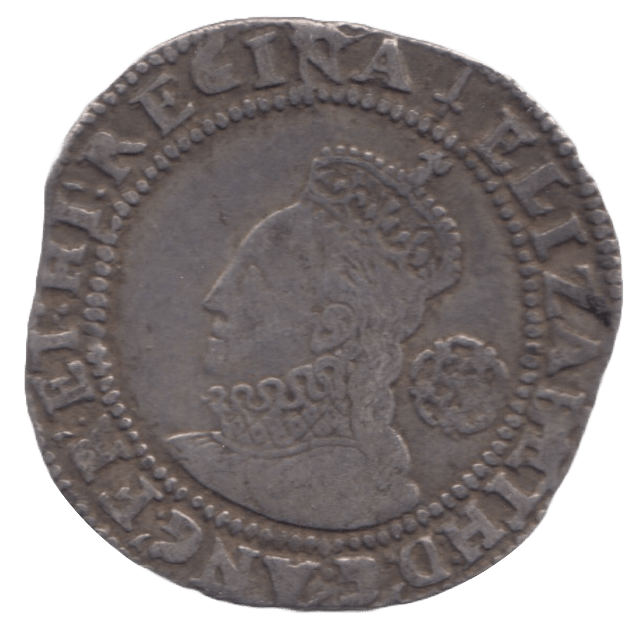 1582 ELIZABETH 1ST SIXPENCE Hammered Coins Cambridgeshire Coins ...