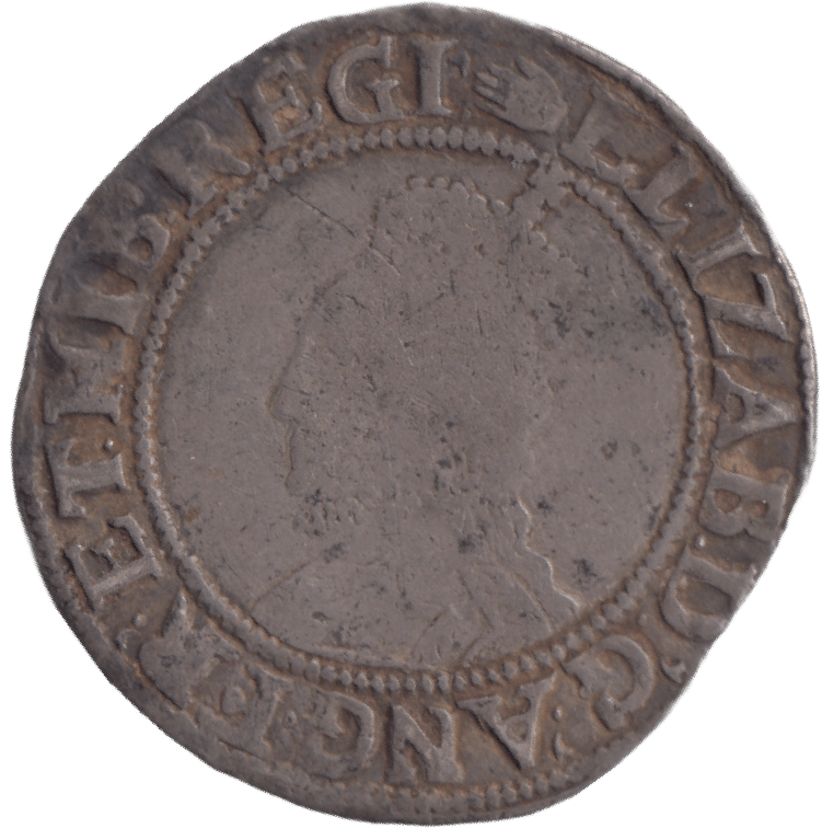 1590 -1592 SILVER SIXPENCE ELIZABETH 1ST Hammered Coins Cambridgeshire ...