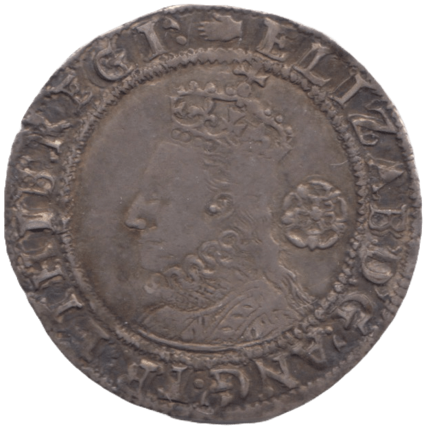 1590 SILVER SIXPENCE ELIZABETH 1ST Hammered Coins Cambridgeshire Coins ...