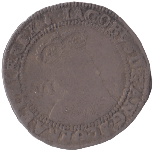 160 SILVER SIXPENCE JAMES 1ST Hammered Coins Cambridgeshire Coins ...