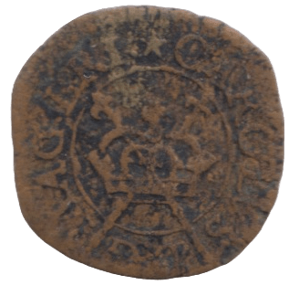 1625-1649 ROSE FARTHING CHARLES I ( ) MAUNDY FOURPENCE Cambridgeshire ...