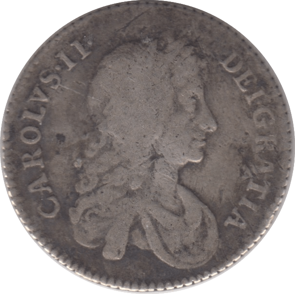 1668 SHILLING ( GF ) Shilling Cambridgeshire Coins – Cambridgeshire Coins