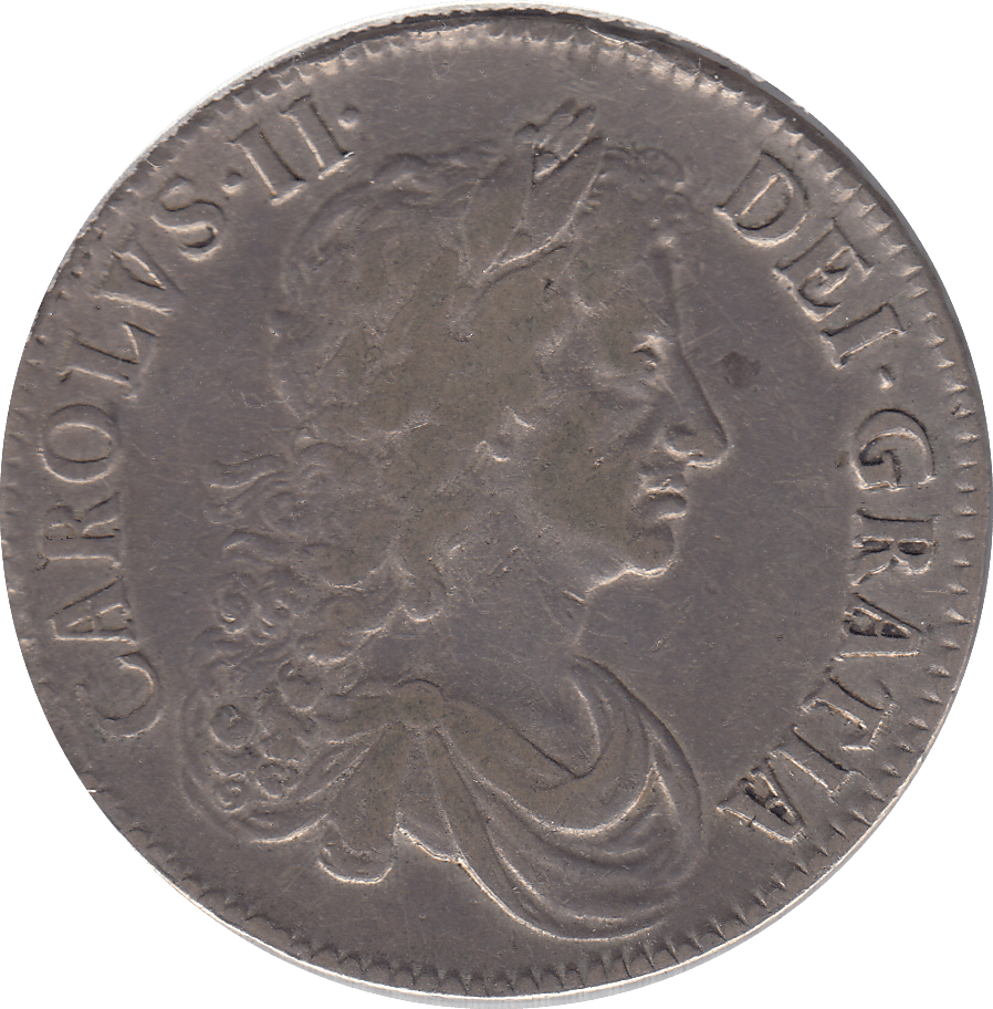 1671 CROWN ( GVF ) Crown Cambridgeshire Coins – Cambridgeshire Coins
