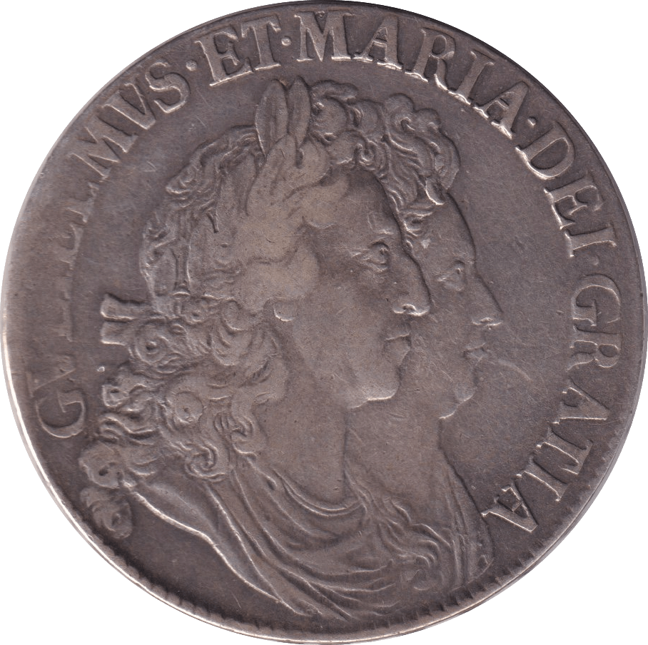 1692 CROWN ( GVF ) CROWN Cambridgeshire Coins – Cambridgeshire Coins