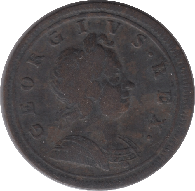 1719 HALFPENNY ( GF ) Halfpenny Cambridgeshire Coins – Cambridgeshire Coins