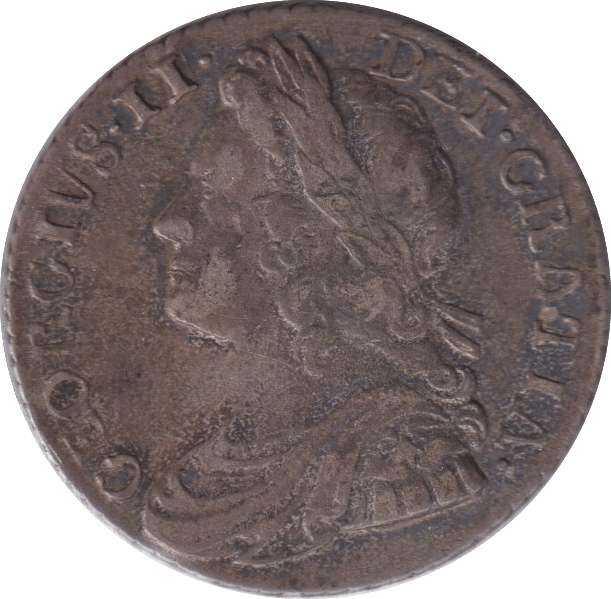 1737 SIXPENCE ( GVF ) SIXPENCE Cambridgeshire Coins – Cambridgeshire Coins