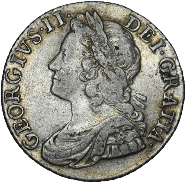 1741 SHILLING ( GVF ) Shilling Cambridgeshire Coins – Cambridgeshire Coins