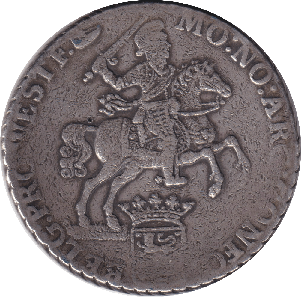 1768 SILVER RIDER DUCATON WEST FRIESLAND NETHERLANDS – Cambridgeshire Coins