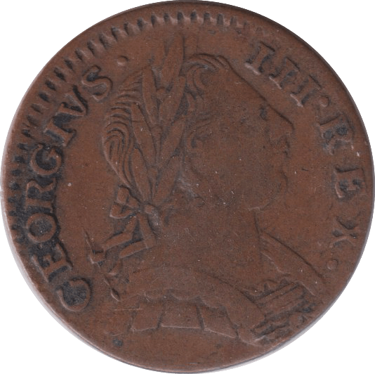 1775 FARTHING ( VF ) FARTHING Cambridgeshire Coins – Cambridgeshire Coins