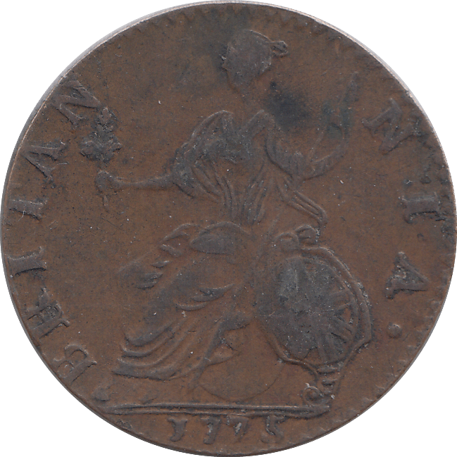 1775 HALFPENNY ( VF ) – Cambridgeshire Coins