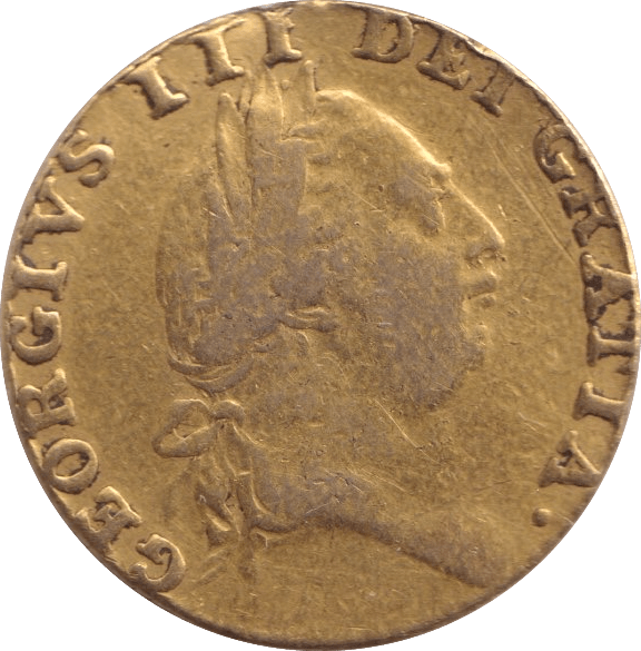 1787 GOLD ONE GUINEA ( FINE ) Guineas Cambridgeshire Coins ...