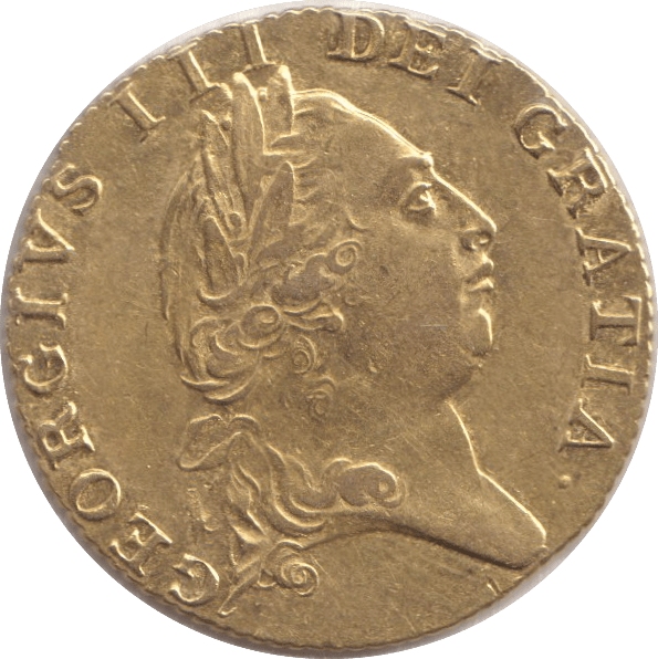 1790 GOLD ONE GUINEA ( EF ) – Cambridgeshire Coins