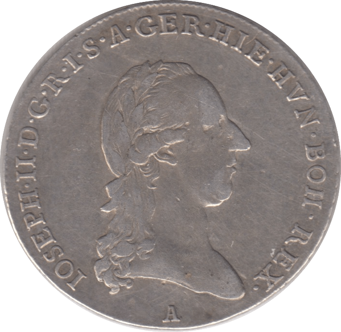 1790 SILVER KRONEN THALER BELGIUM WORLD COINS Cambridgeshire Coins ...