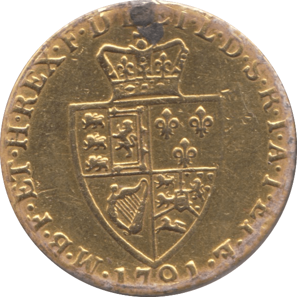 1791 GOLD ONE GUINEA ( VF ) Guineas Cambridgeshire Coins ...