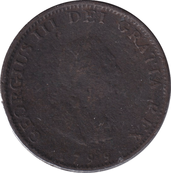 1799 FARTHING ( FAIR ) FARTHING Cambridgeshire Coins – Cambridgeshire Coins