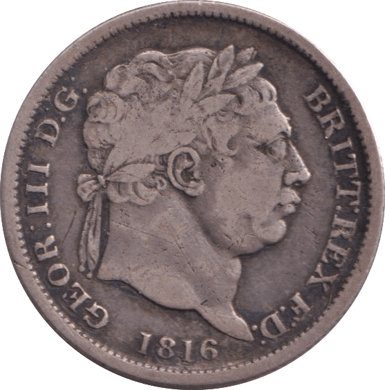 1816 SHILLING ( FINE ) Shilling Cambridgeshire Coins – Cambridgeshire Coins