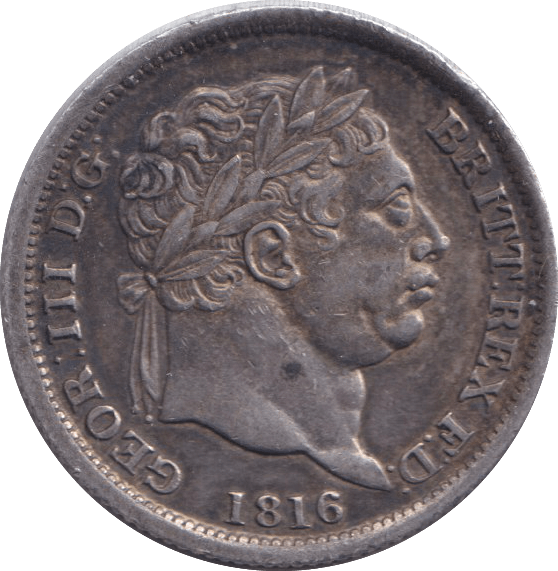 1816 SHILLING ( VF ) 6 – Cambridgeshire Coins