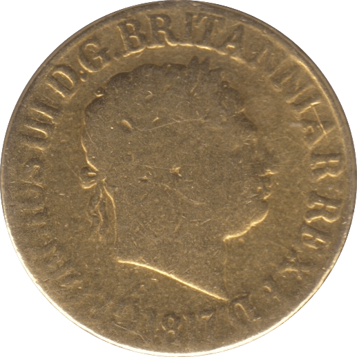 1817 GOLD SOVEREIGN ( FAIR ) SOVEREIGN Cambridgeshire Coins ...