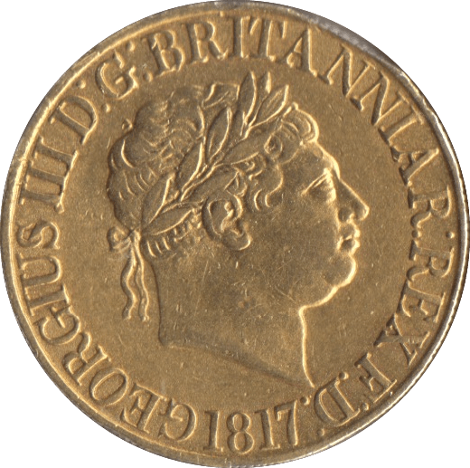 1817 GOLD SOVEREIGN ( GVF ) SOVEREIGN Cambridgeshire Coins ...