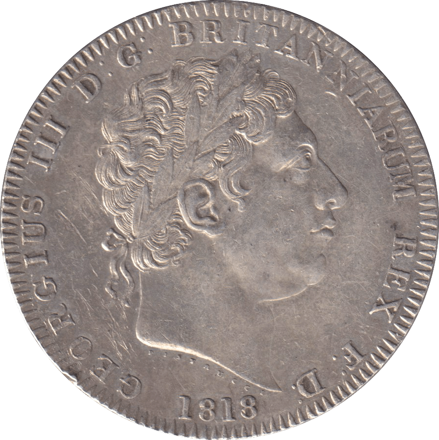 1818 CROWN FRANCES FLORIN Cambridgeshire Coins – Cambridgeshire Coins