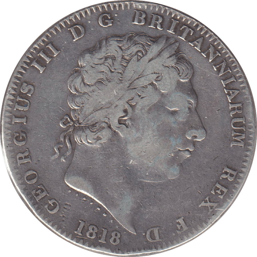 1818 CROWN ( GF ) CROWN Cambridgeshire Coins – Cambridgeshire Coins