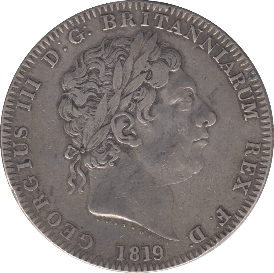 1819 CROWN ( VF ) CROWN Cambridgeshire Coins – Cambridgeshire Coins