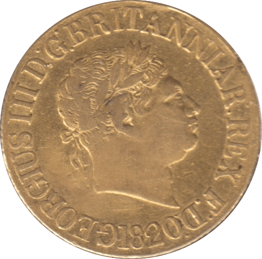 1820 GOLD SOVEREIGN ( VF ) SOVEREIGN Cambridgeshire Coins ...