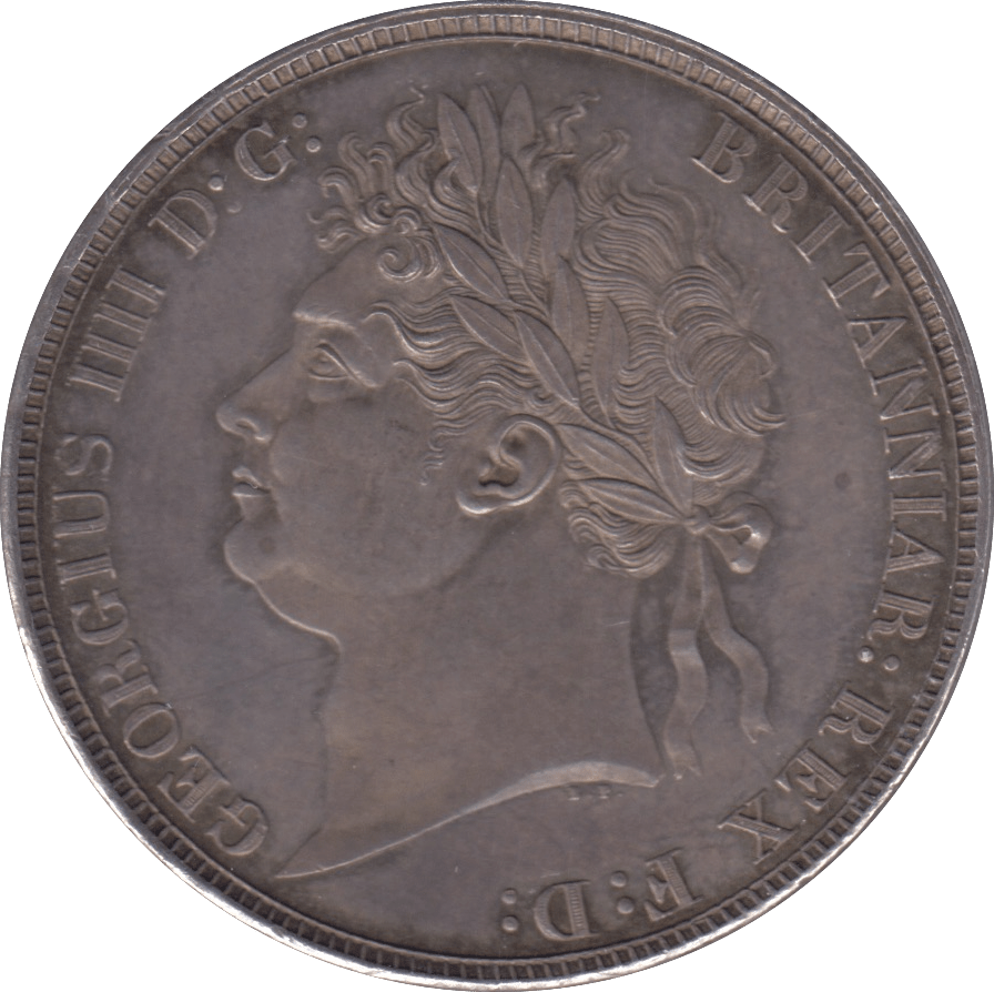 1821 CROWN ( ) SECUNDO CROWN Cambridgeshire Coins – Cambridgeshire Coins