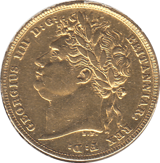 1821 GOLD SOVEREIGN ( EF ) – Cambridgeshire Coins