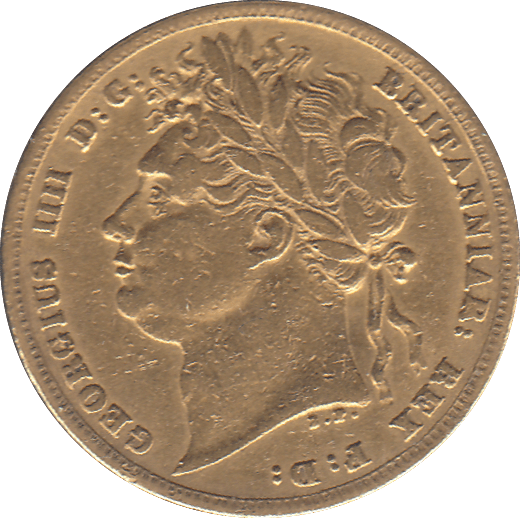 1821 GOLD SOVEREIGN ( GVF ) – Cambridgeshire Coins