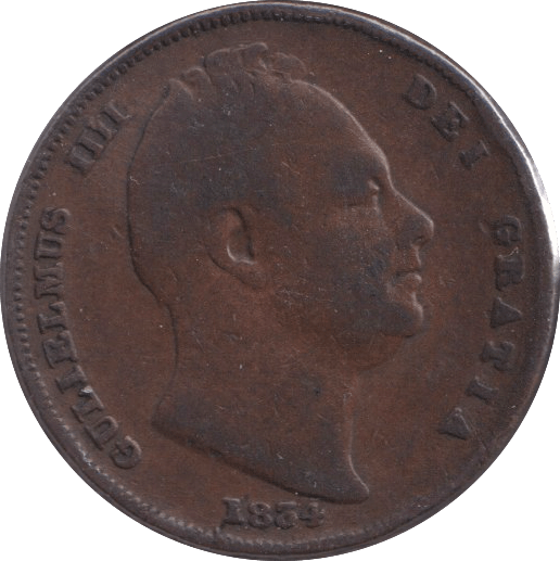 1834 FARTHING ( NF ) FARTHING Cambridgeshire Coins – Cambridgeshire Coins