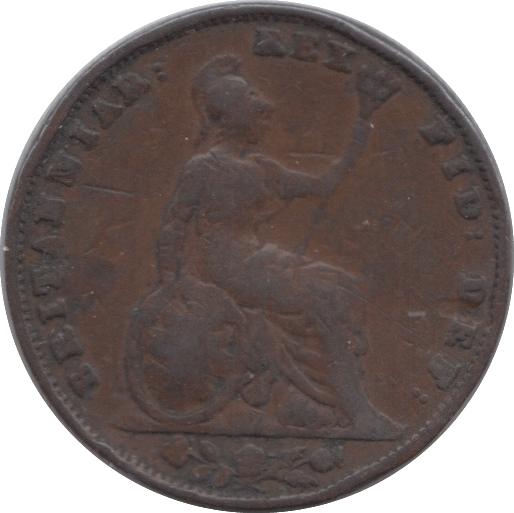 1835 FARTHING ( NF ) Farthing Cambridgeshire Coins – Cambridgeshire Coins