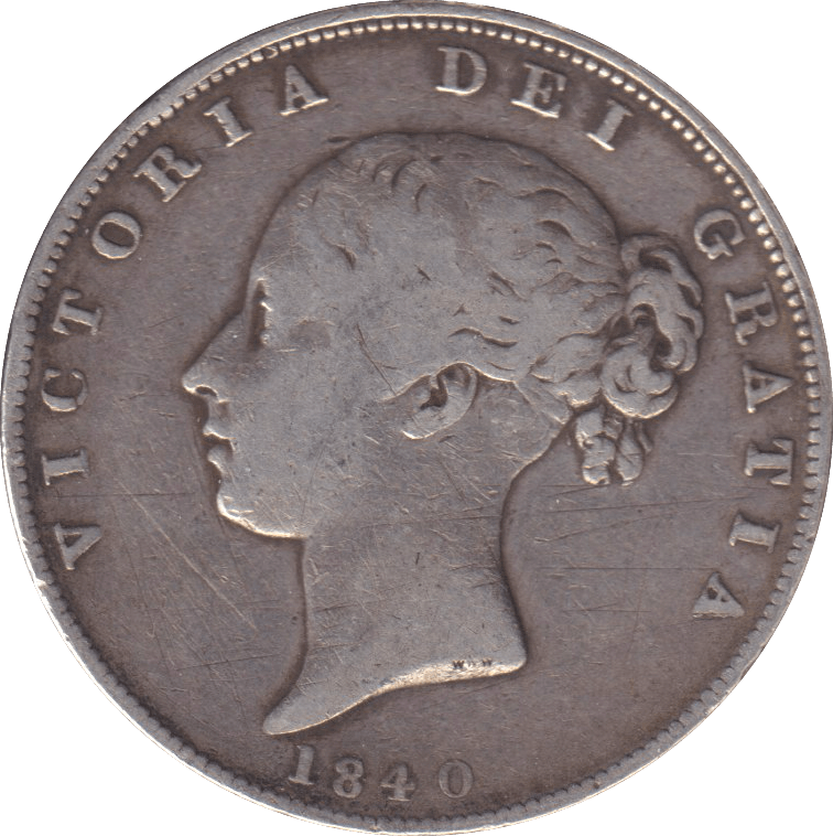 1840 HALFCROWN ( GF ) – Cambridgeshire Coins