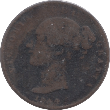 1844 ONE THIRD FARTHING ( NF ) One Third Farthing Cambridgeshire Coins ...