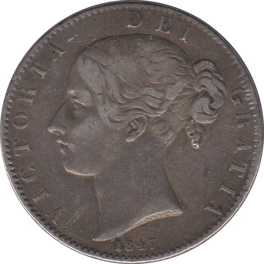 1847 CROWN ( VF ) STAR STOP CROWN Cambridgeshire Coins – Cambridgeshire ...