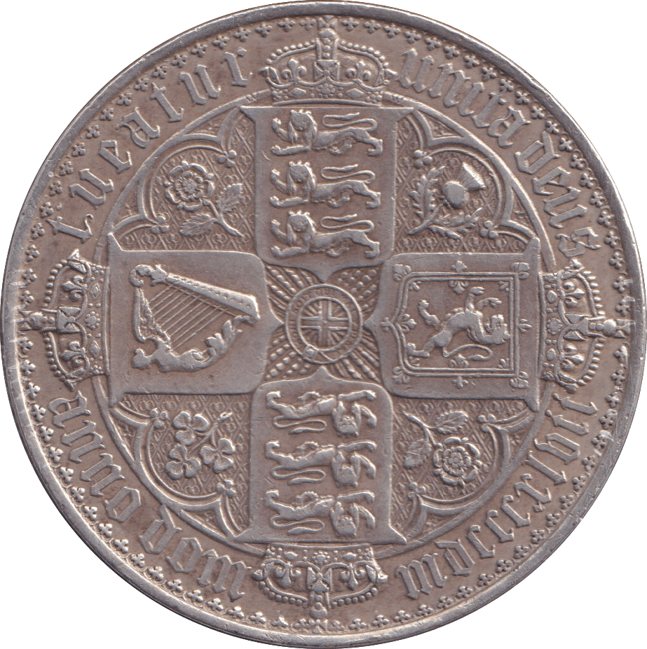 1847 GOTHIC CROWN ( GVF ) – Cambridgeshire Coins