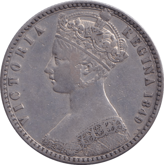 1849 FLORIN ( GVF ) 4 – Cambridgeshire Coins