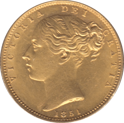 1851 GOLD SOVEREIGN ( AUNC ) SOVEREIGN Cambridgeshire Coins ...