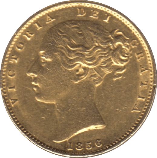 1856 GOLD SOVEREIGN ( AUNC ) SOVEREIGN Cambridgeshire Coins ...