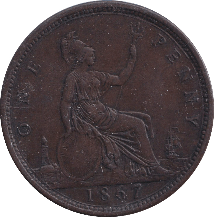 1867 PENNY ( AUNC ) – Cambridgeshire Coins