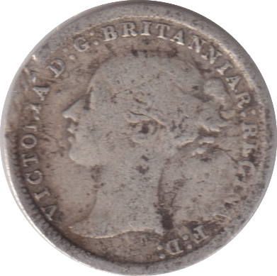 1871 THREEPENCE ( FINE ) THREEPENCE Cambridgeshire Coins ...