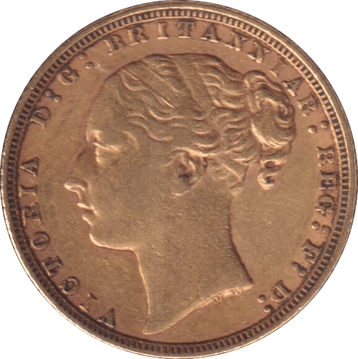 1872 GOLD SOVEREIGN ( VF ) SOVEREIGN Cambridgeshire Coins ...